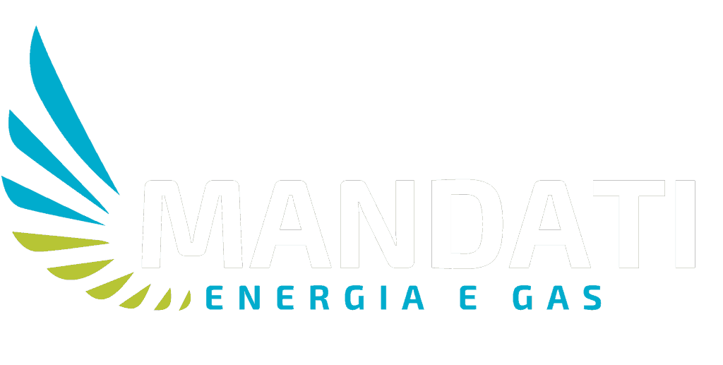 Logo bianco - Mandati Energia e Gas